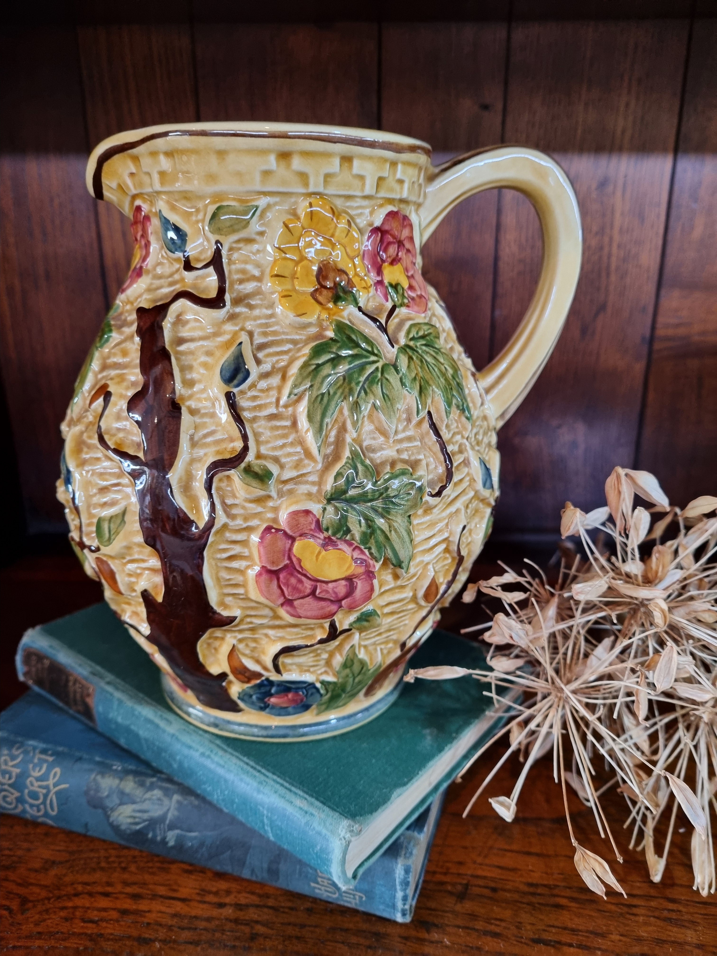 Vintage Indian Tree Jug By H J Wood Staffordshire | Charlotte Rose ...